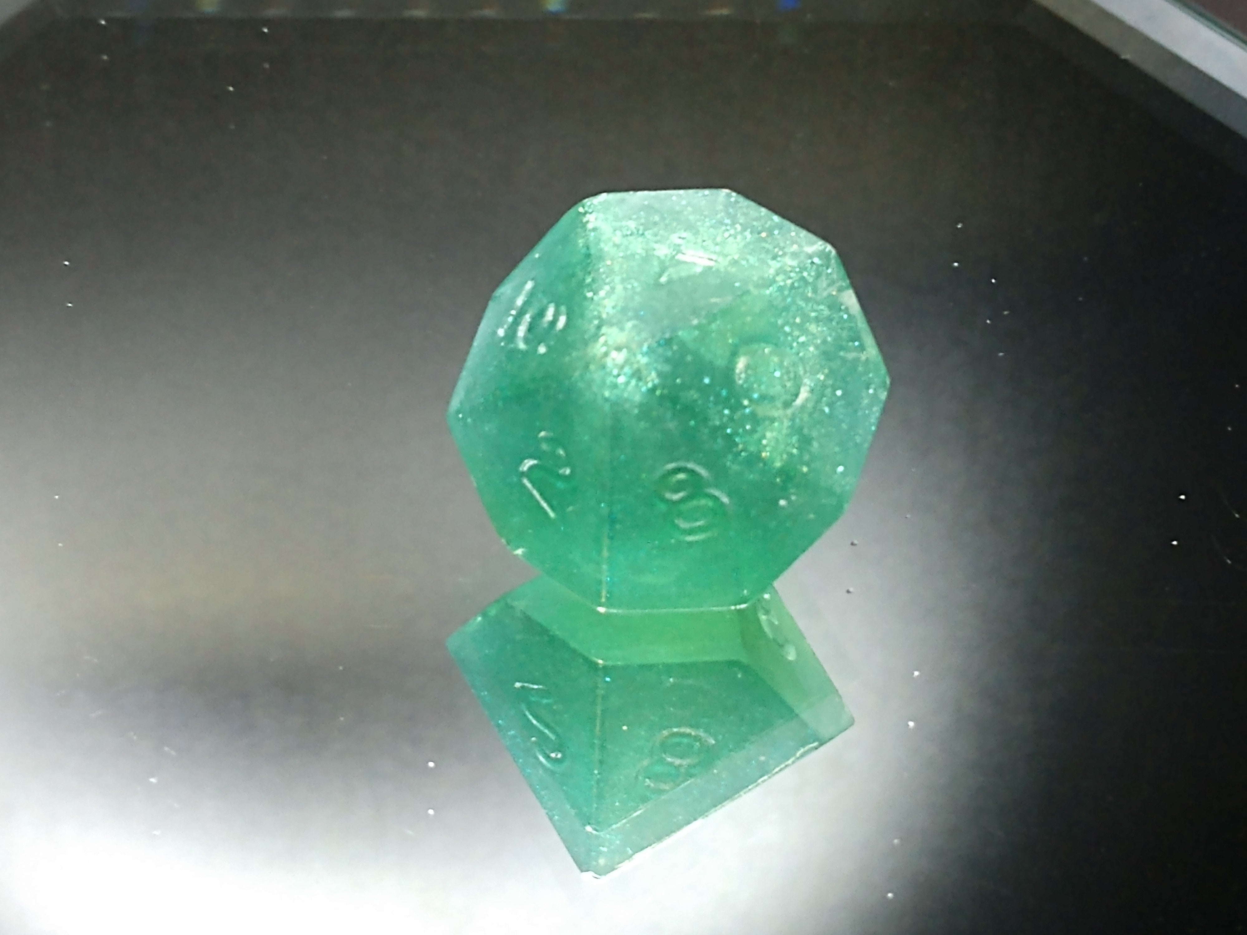 jade cloud d10 – Threshold Diceworks